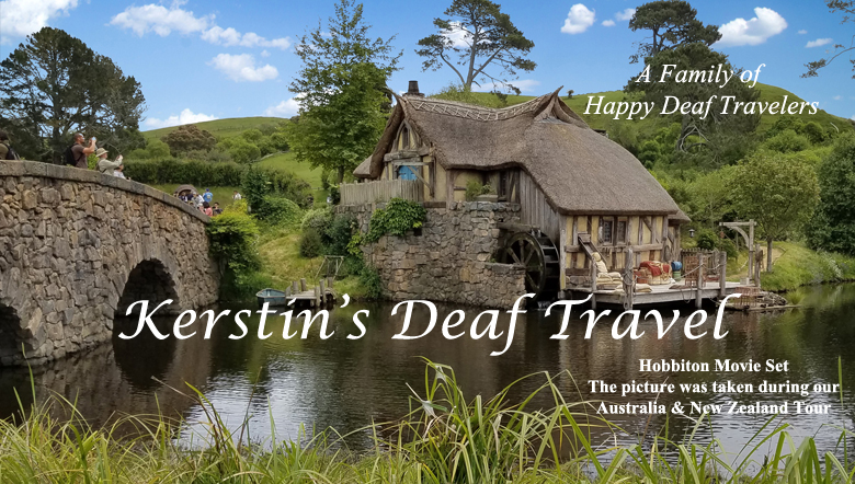 A Family of Happy Deaf Travelers